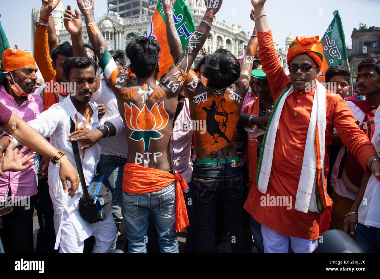Bjp political rally hi-res stock photography and images - Alamy