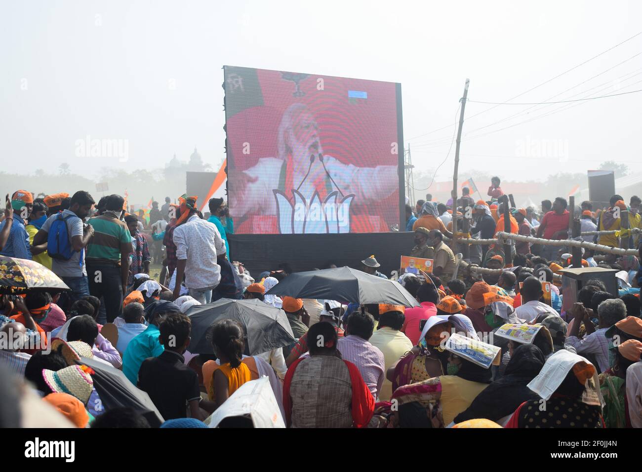 Indian prime minister of india narendra modi kolkata hi-res stock ...