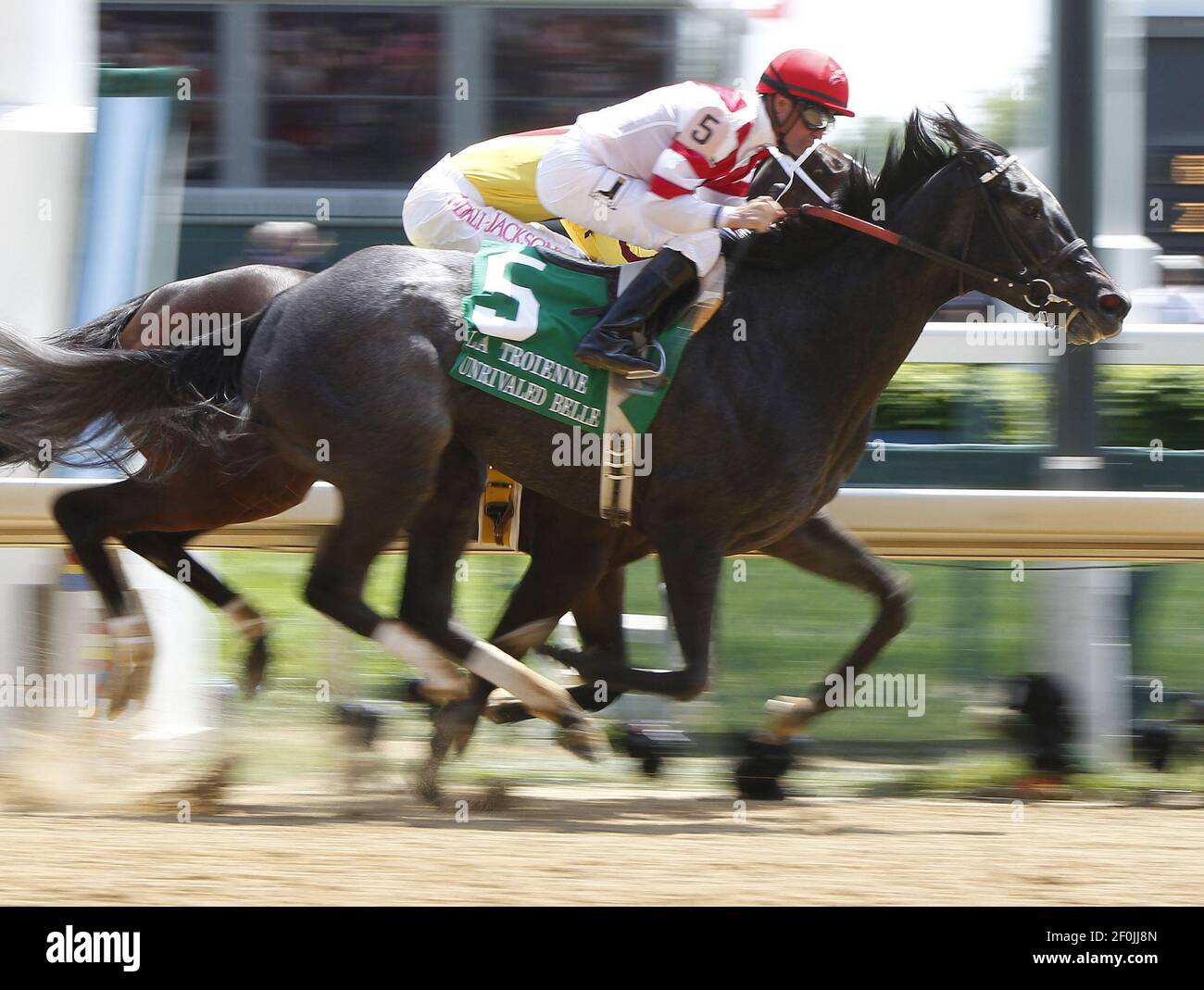 Unrivaled Belle, with Kent Desormeaux up, nipped Rachel Alexandra at ...
