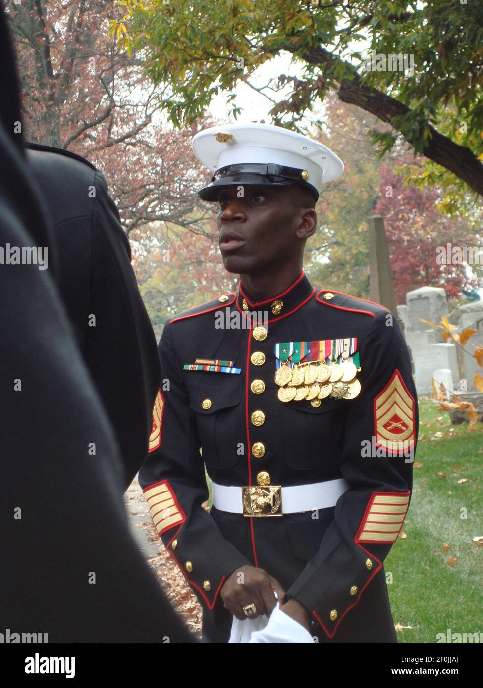 Gunnery Sgt. William J. Dixon, the Marine Corps funeral director ...