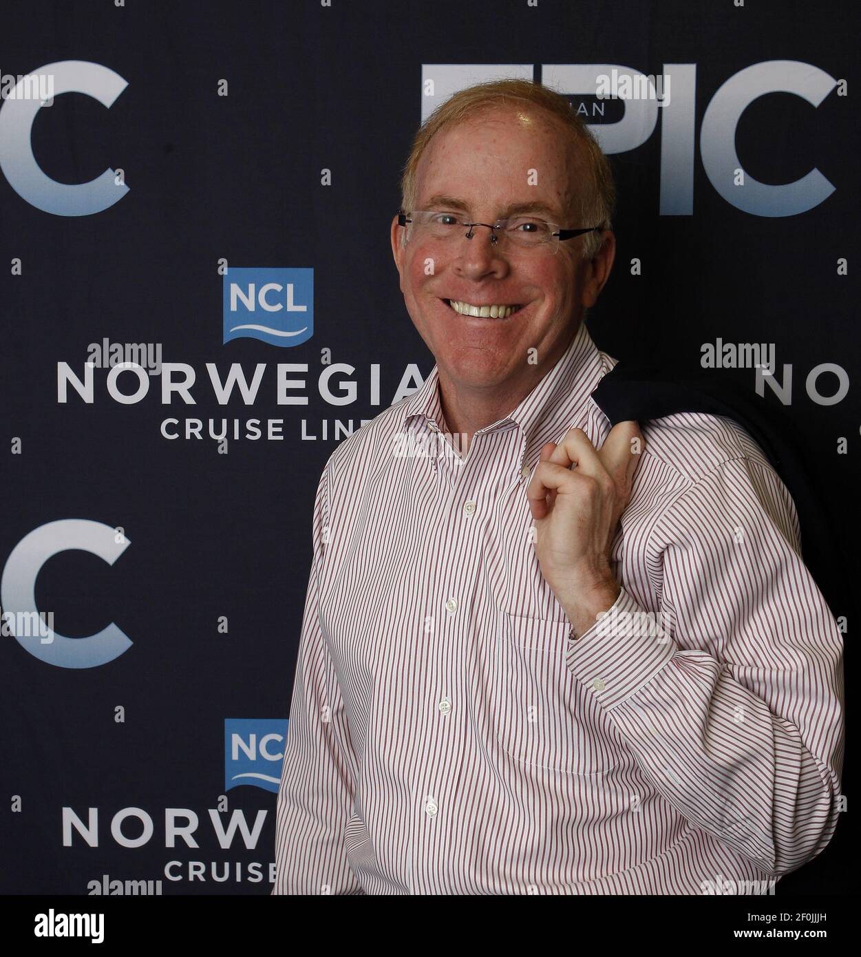 Kevin Sheehan, CEO of Norwegian Cruise Line, poses for portrait with ...