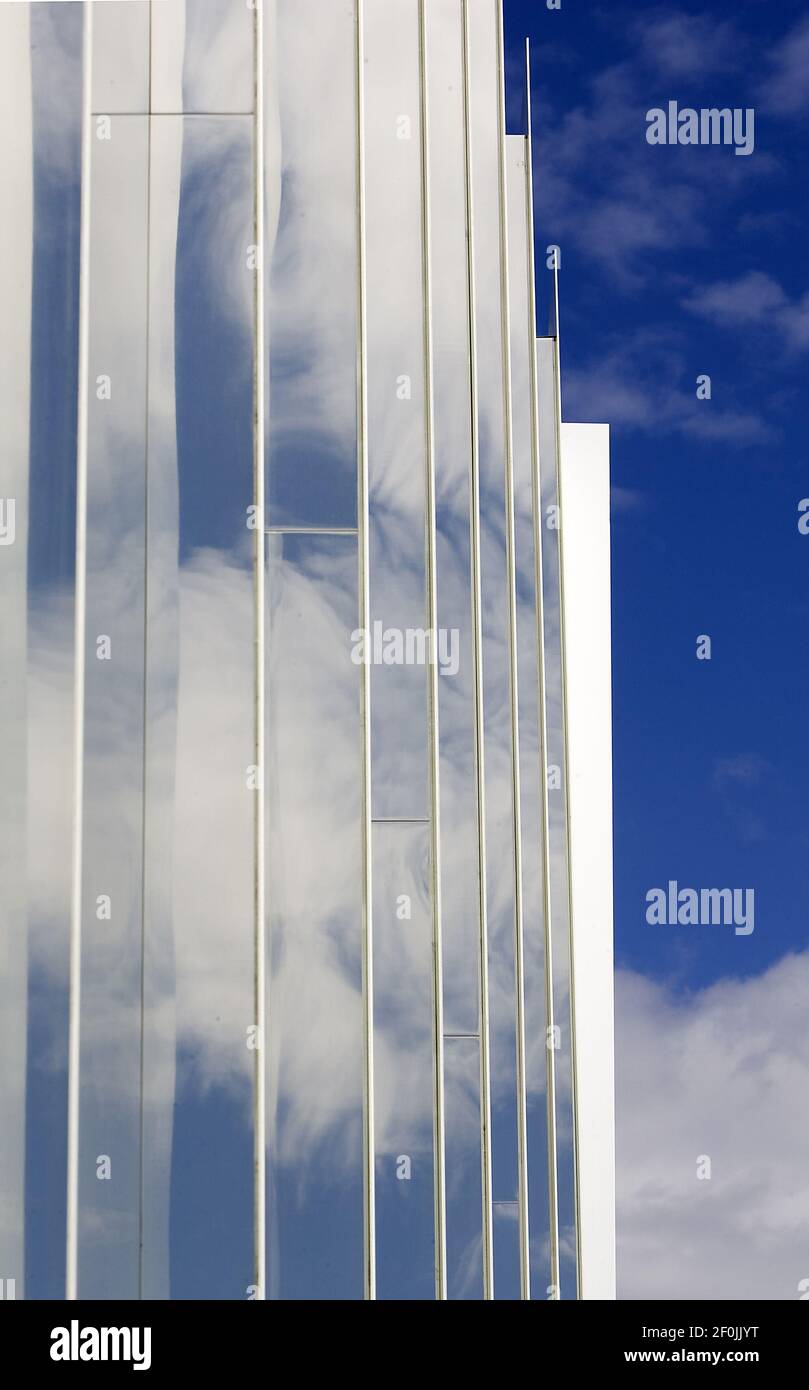 The exterior of the new West Building at the North Carolina Museum of ...