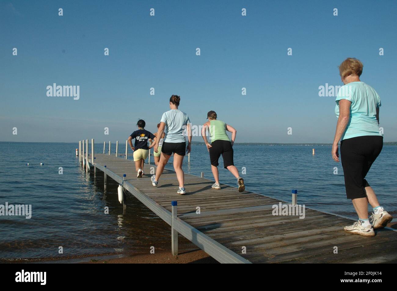 Beach boot camp takes place at Grand View Resort on Gull Lake in Nisswa ...