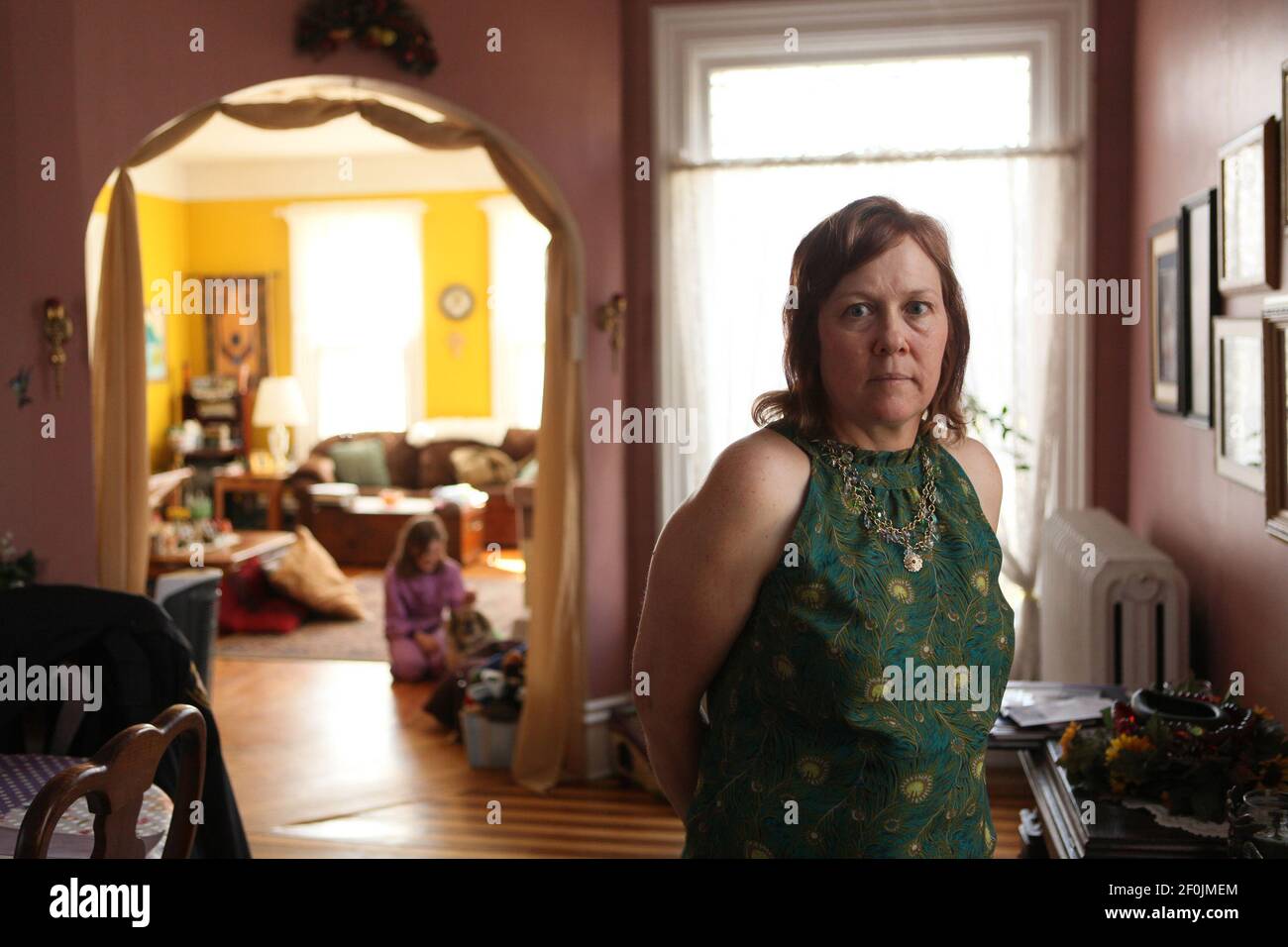 U.S. Army veteran Laurie Emmer is shown at her home in Sycamore ...