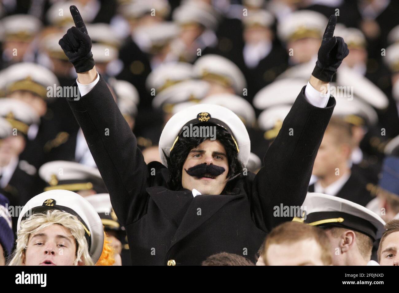 Navy fans enjoy a 31-17 victory over Army at Lincoln Financial Field in ...