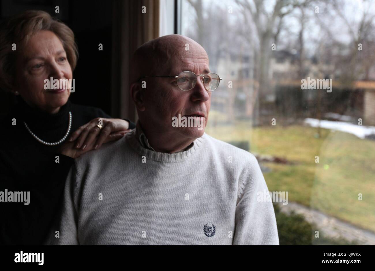 Larry Neumann, right, who has REM Sleep Behavior Disorder, and his wife ...