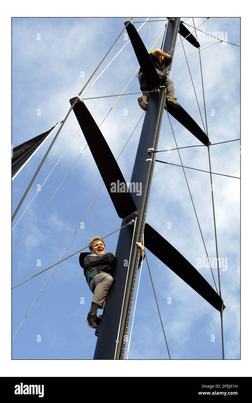 Gordon Ramsay joined the ABN AMRO team in the Volvo Ocean Race as a ...