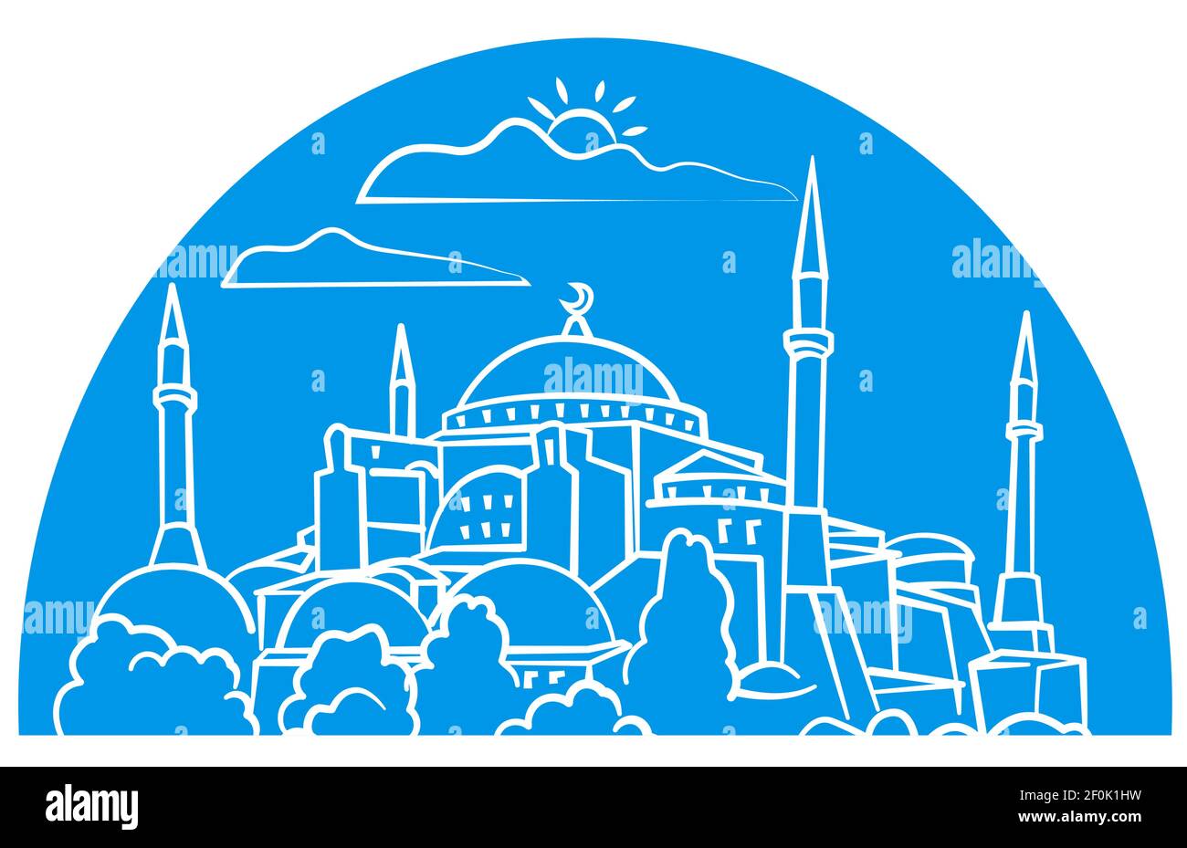 Mosque istanbul Stock Vector Images - Alamy