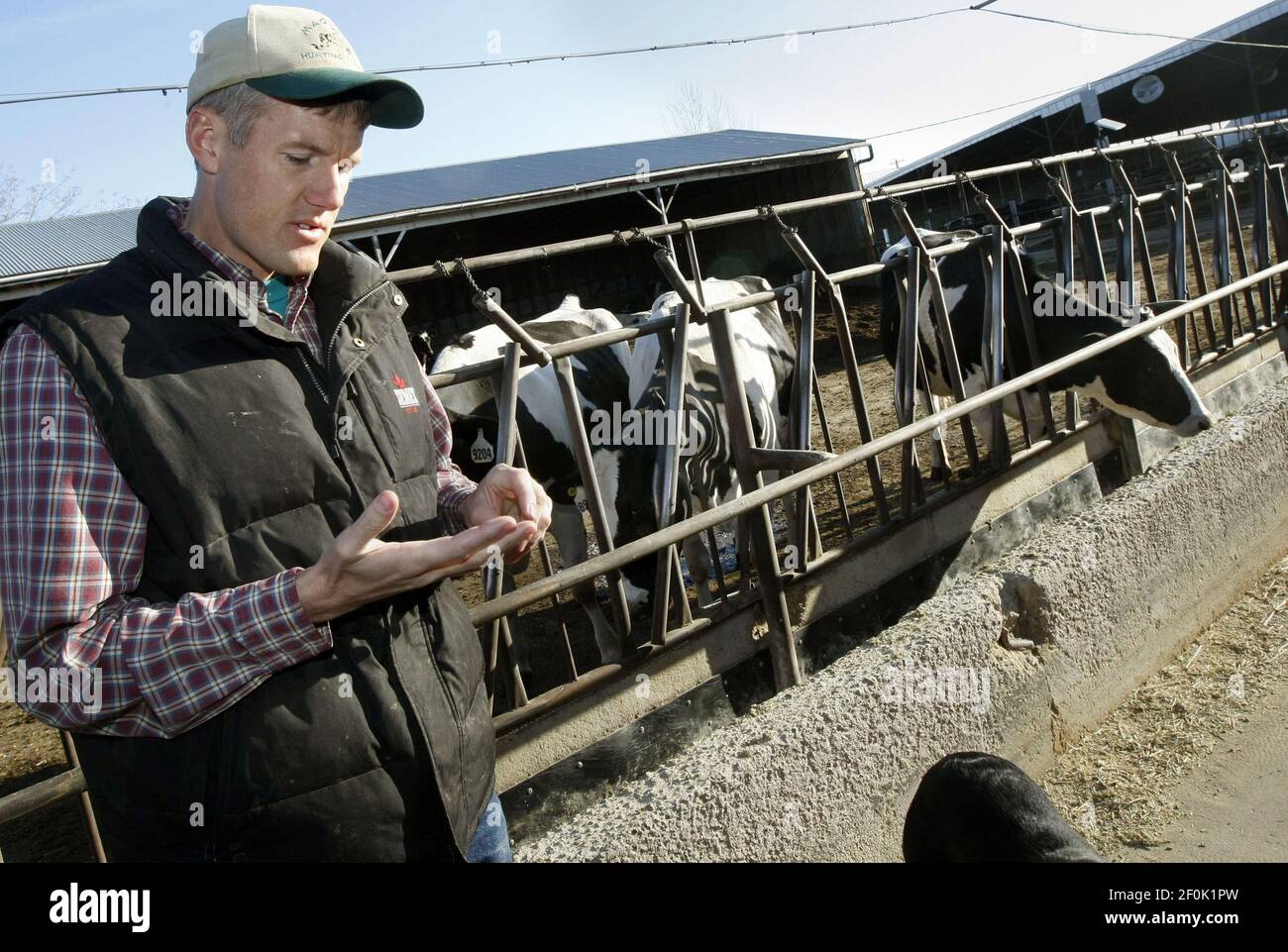 Joe Stewart and his family have operated a dairy south of Nampa, Idaho ...