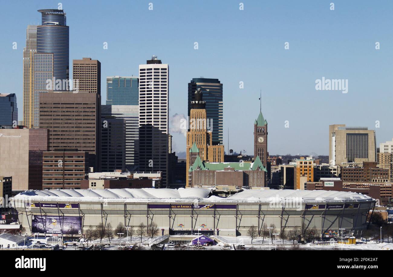 The Metrodome roof collapsed under the weight of snow from a winter ...