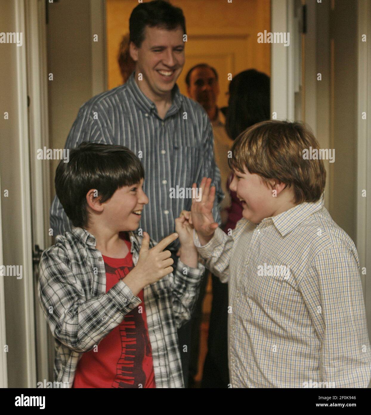 Zachary Gordon And Robert Capron