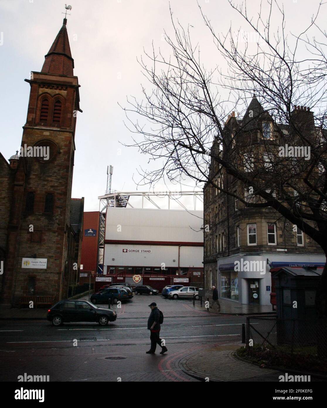 Hearts of Midlothian Football Club.....Tynecastle stadium and the area ...