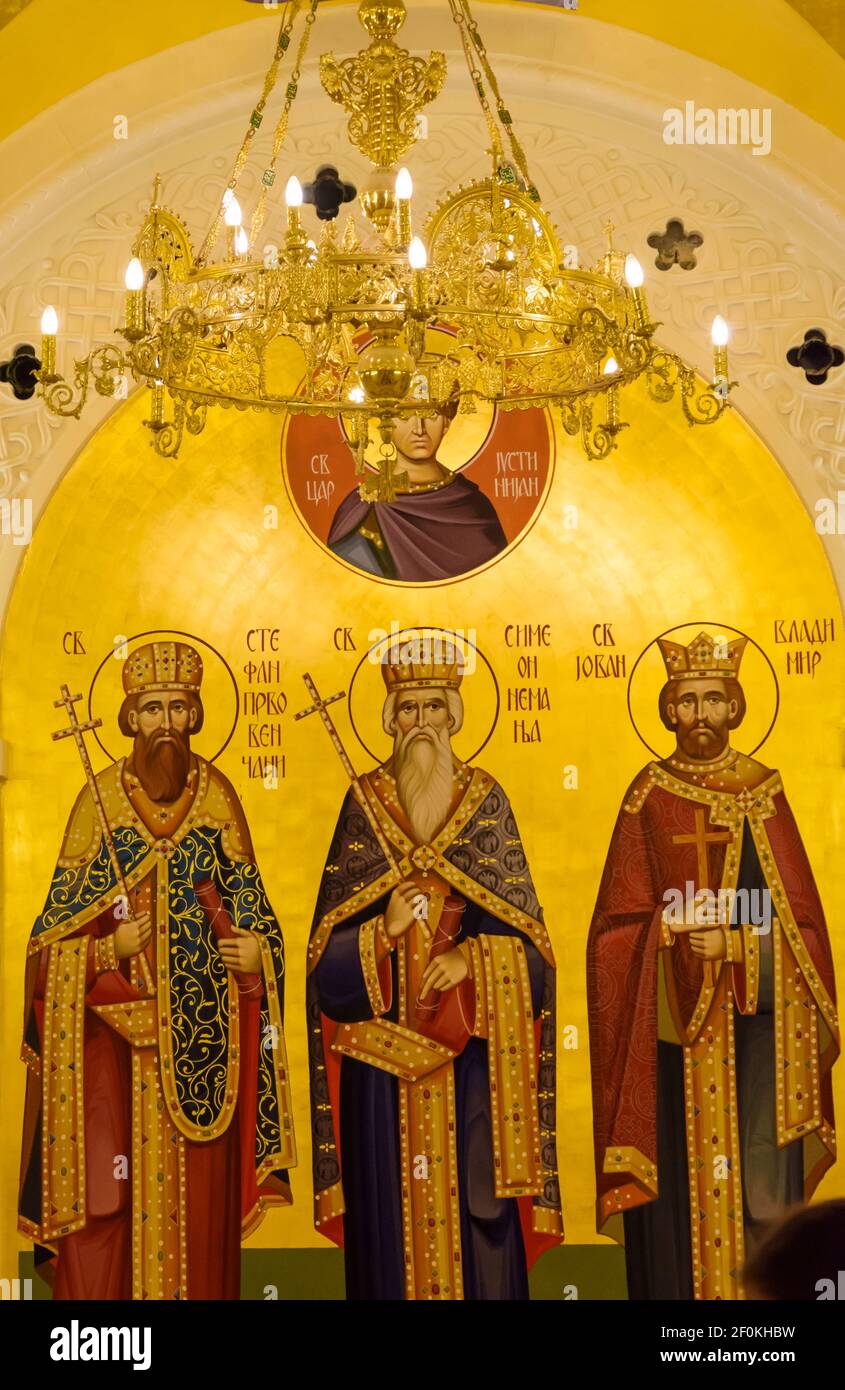 Portrait of saint sava hi-res stock photography and images - Alamy