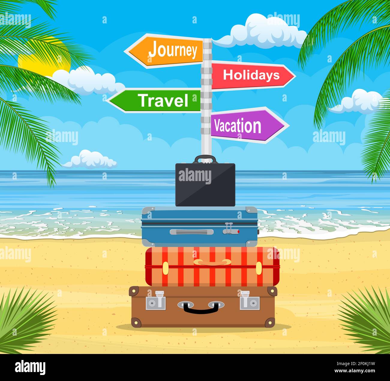 Cartoon carrying luggage hi-res stock photography and images - Alamy