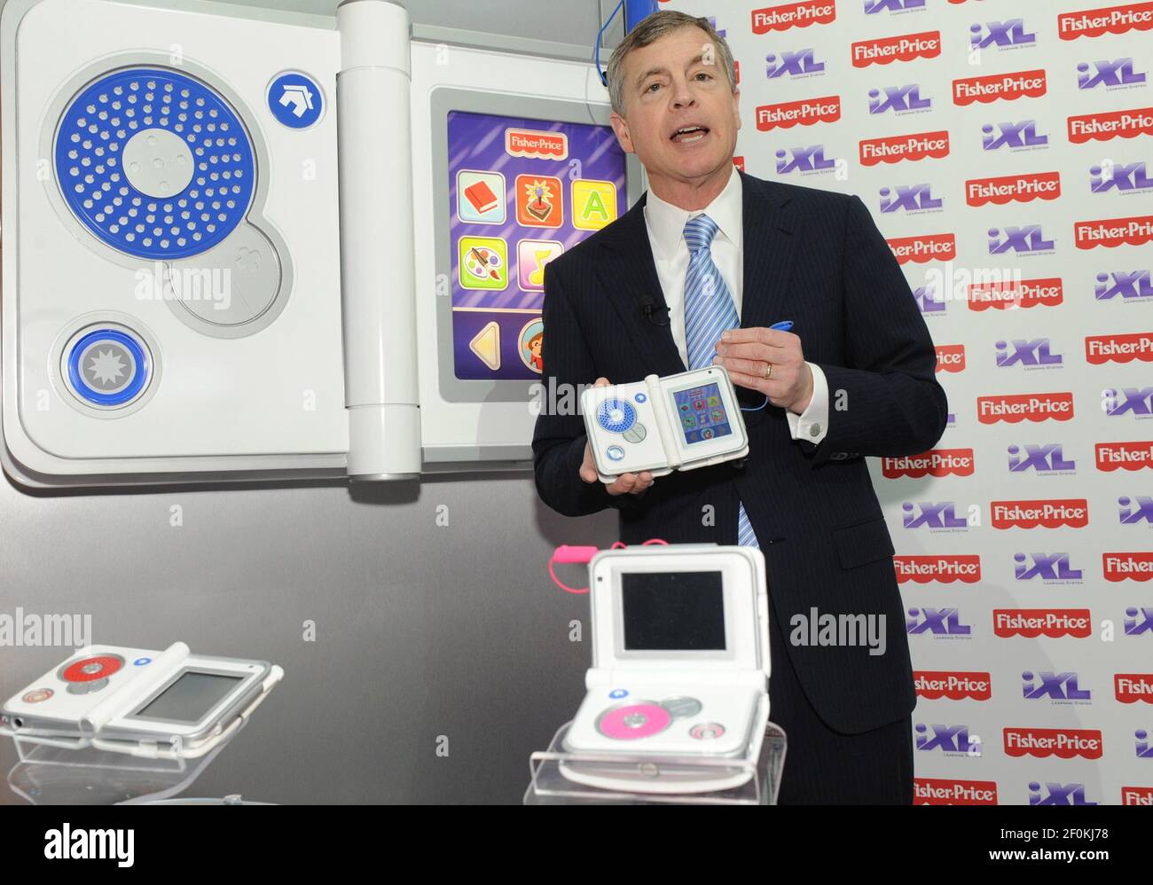 Mattel Chief Executive Officer Bob Eckert unveils his number one toy ...