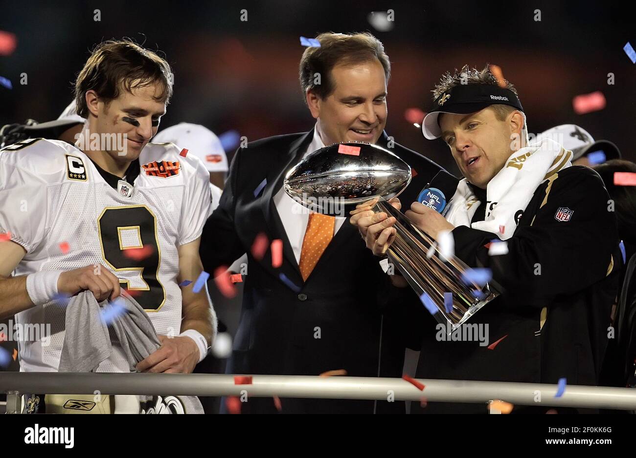 Saints Coach Sean Payton keeps his eye on his prize as the New Orleans ...