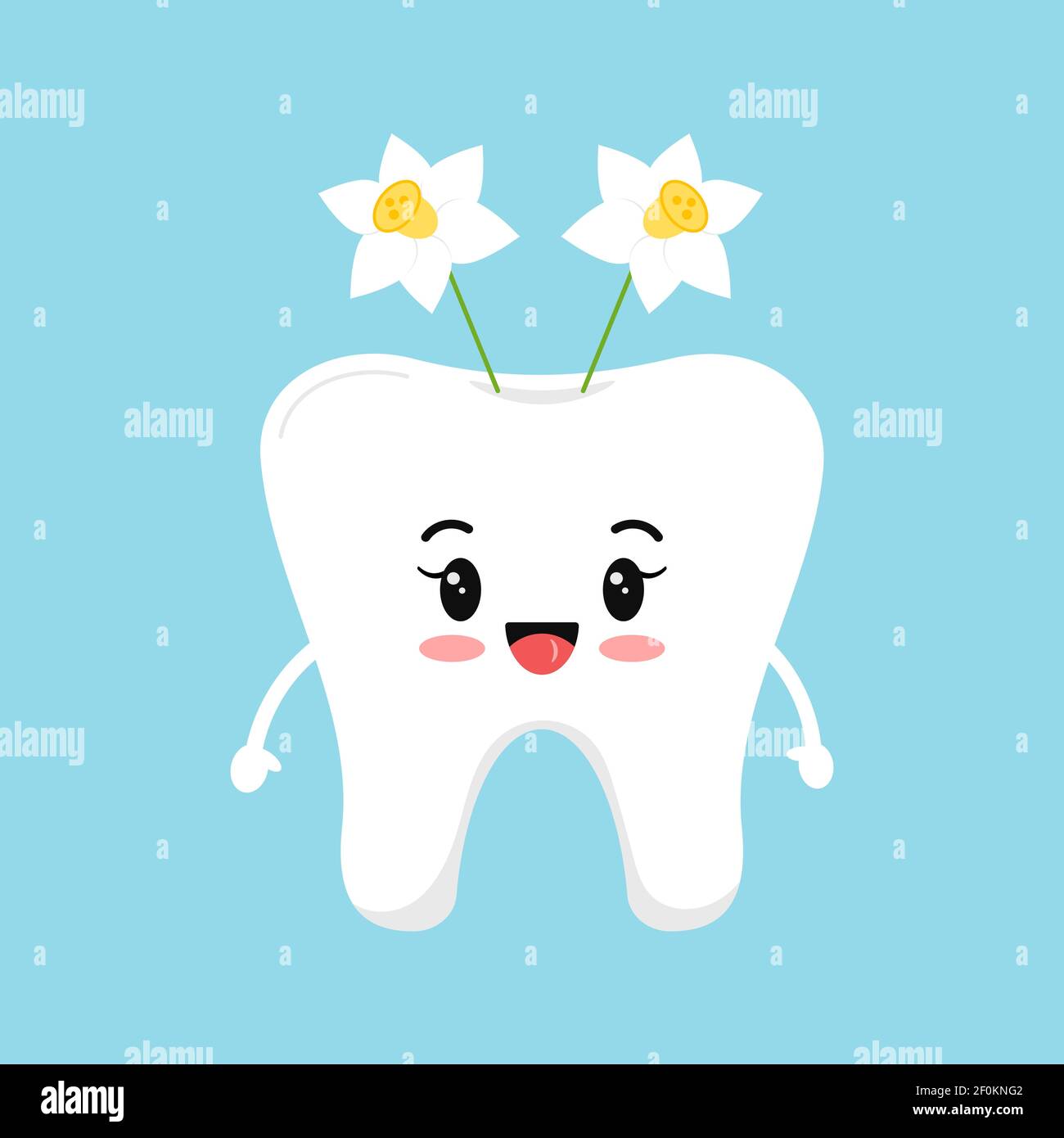 Cartoon daffodil flower hi-res stock photography and images - Alamy