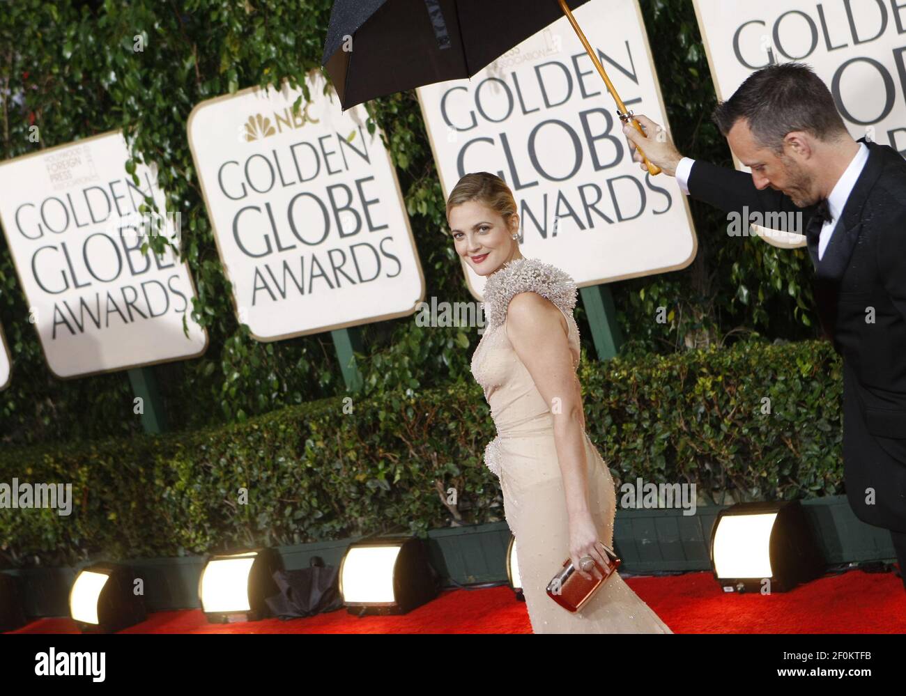 Drew Barrymore attends the 67th Annual Golden Globe Awards show at The ...