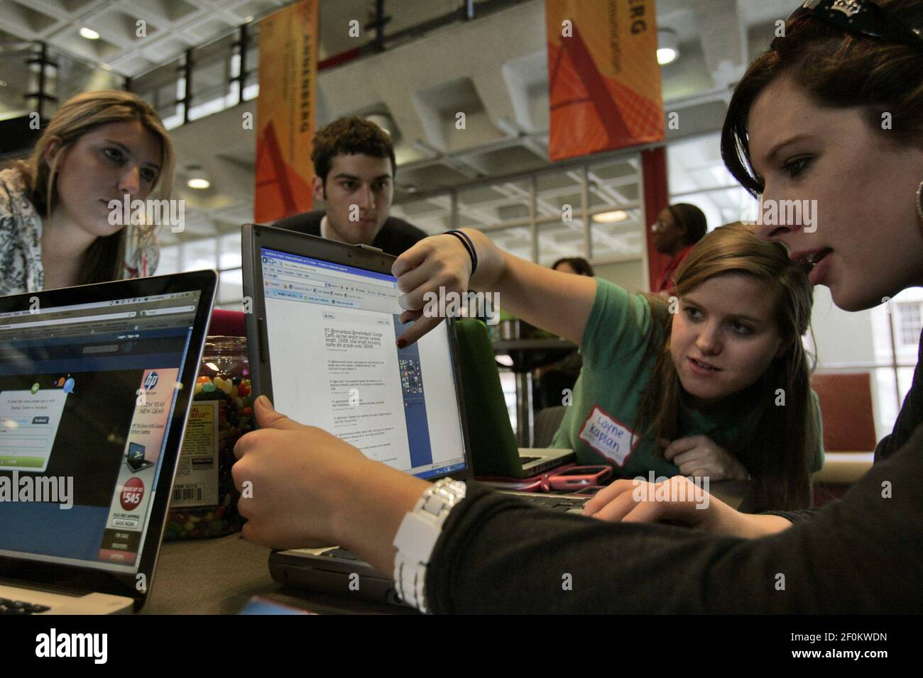 Emilie Mateu (from left), Michael Juliani, Layne Kaplan and Chelsea ...
