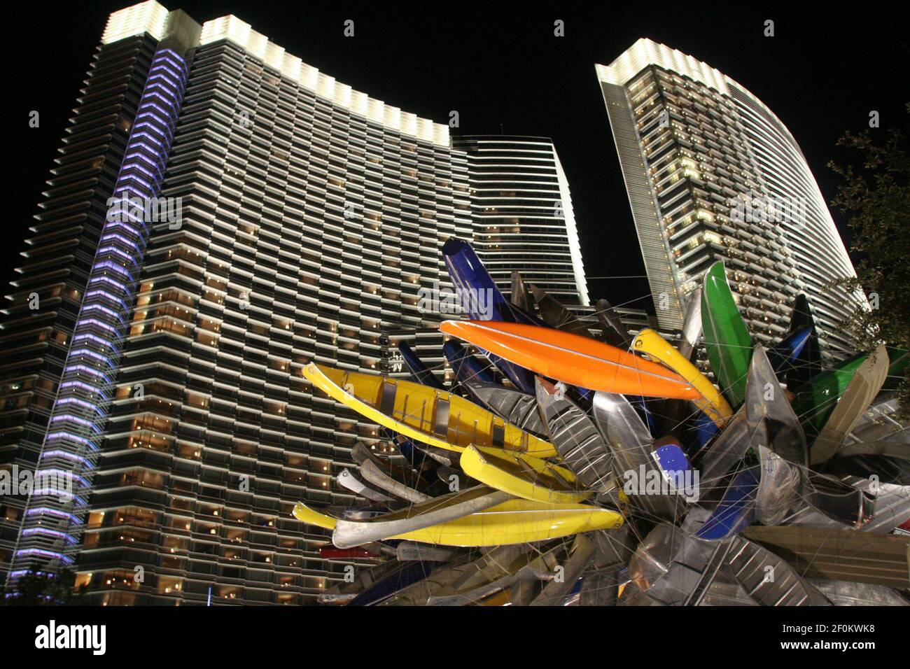 Artist Nancy Rubins lashed together some 200 canoes to create Big Edge ...