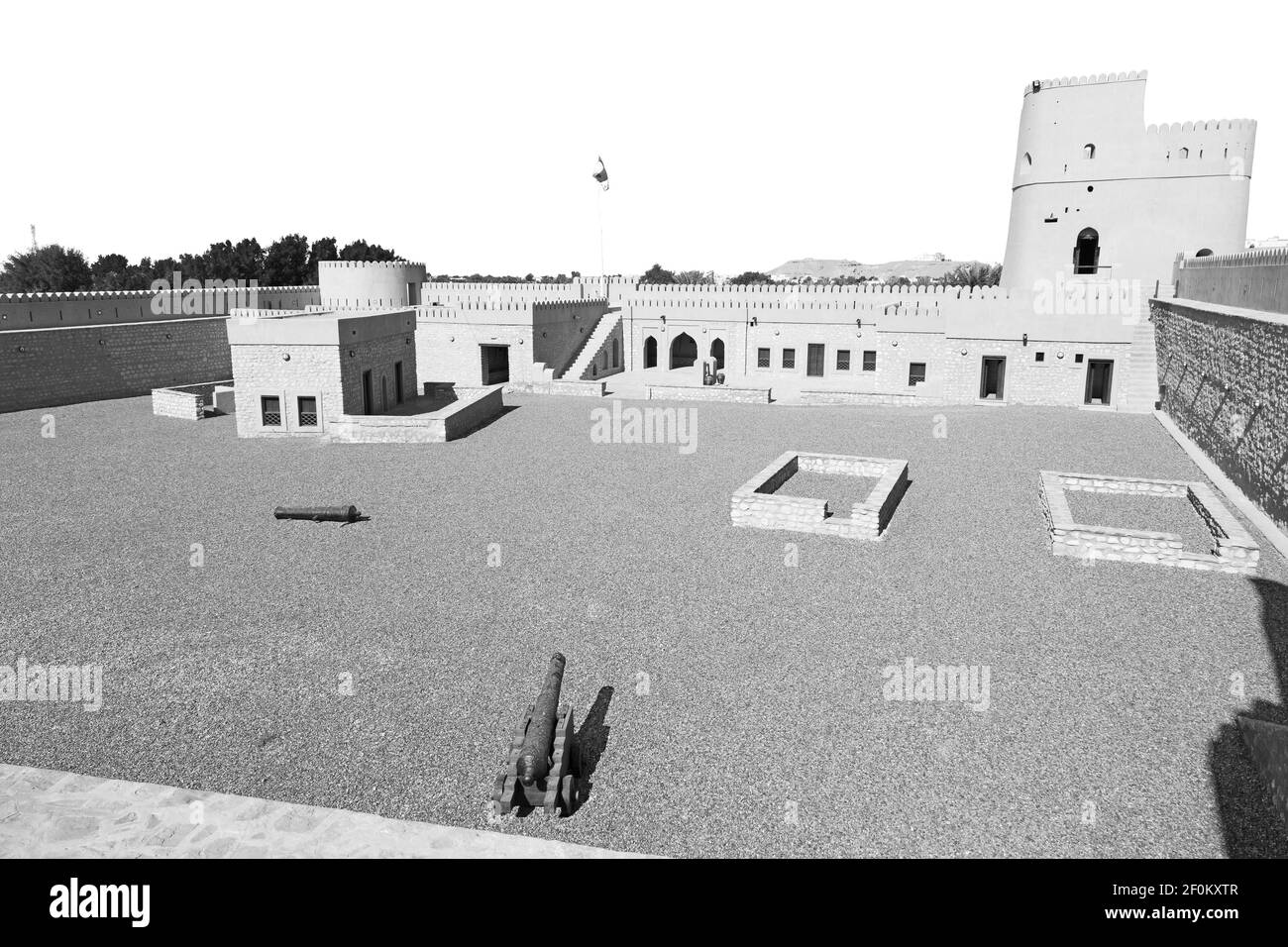 In oman muscat the old defensive Stock Photo - Alamy