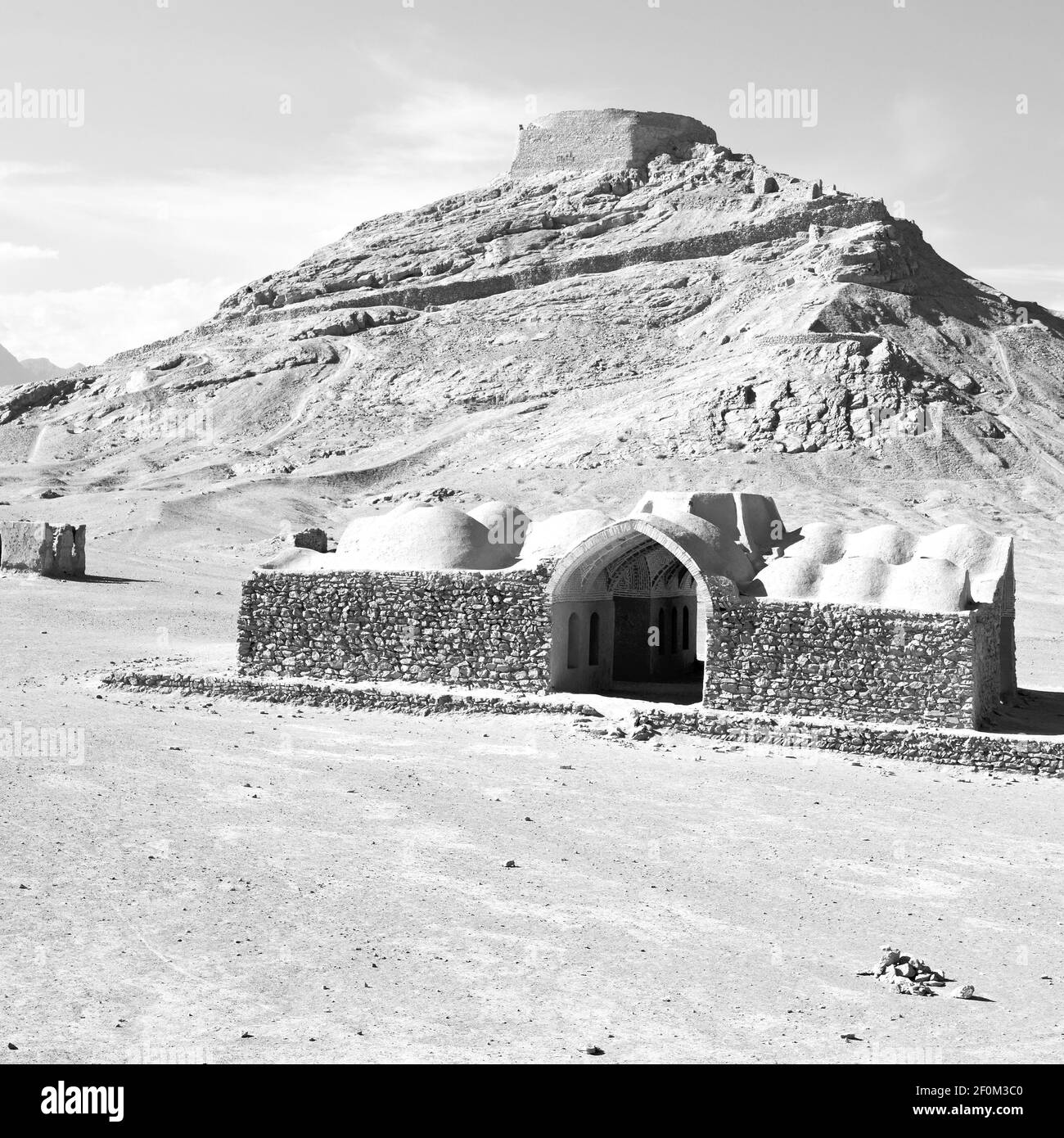 In iran the antique temple Stock Photo - Alamy