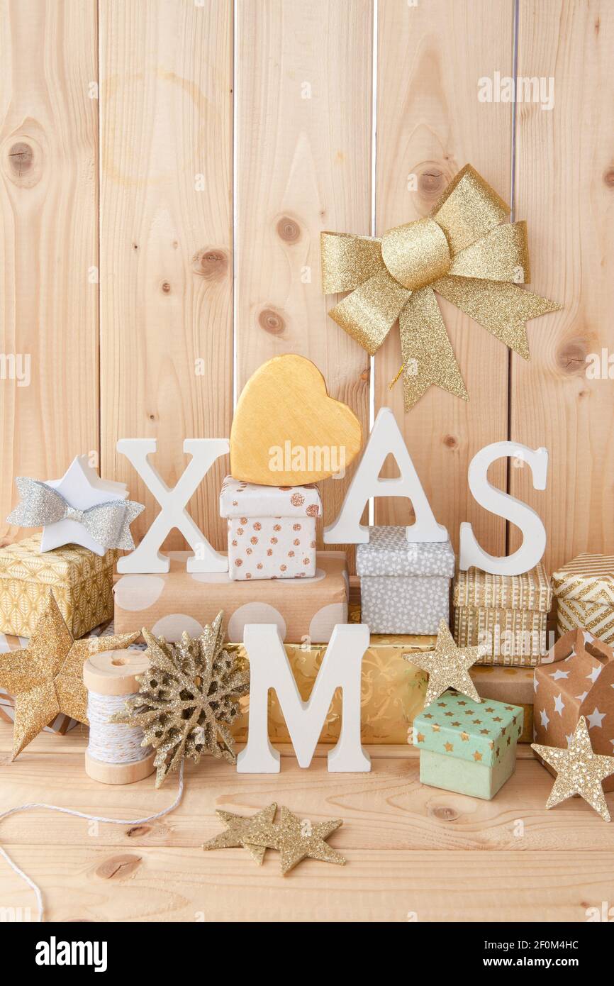 Small gifts for Christmas Stock Photo - Alamy