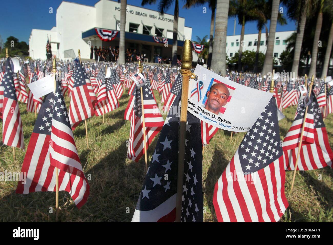 Pompano Beach High School JROTC salutes the fallen heroes of the Iraq ...
