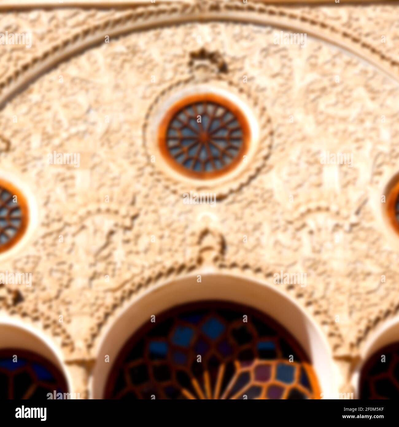 In iran the old architecture window Stock Photo - Alamy