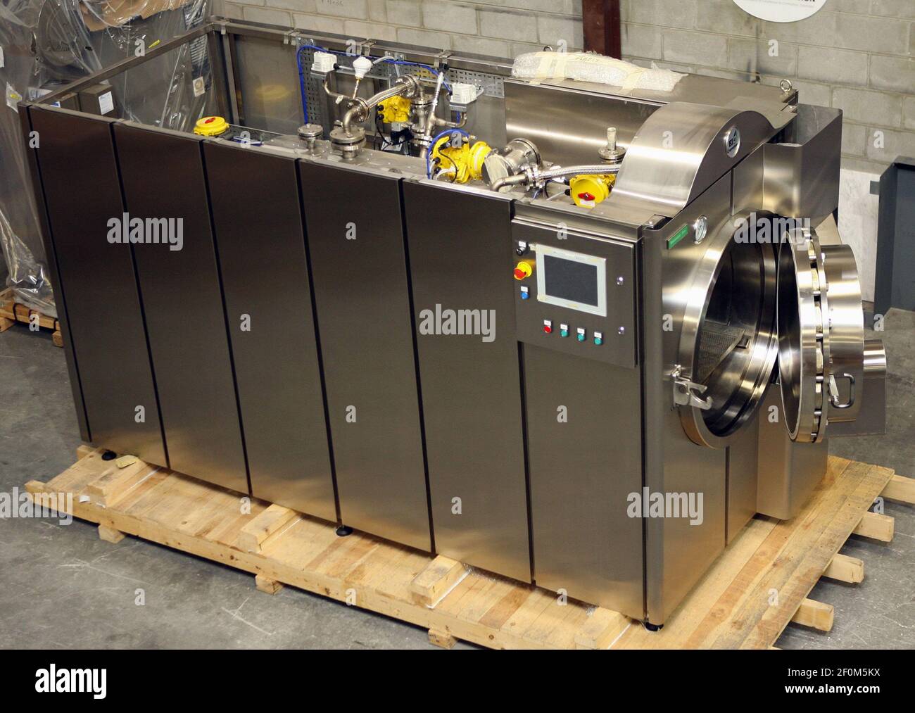 The BIOS Cremation machine from Matthews Cremation uses chemicals for ...