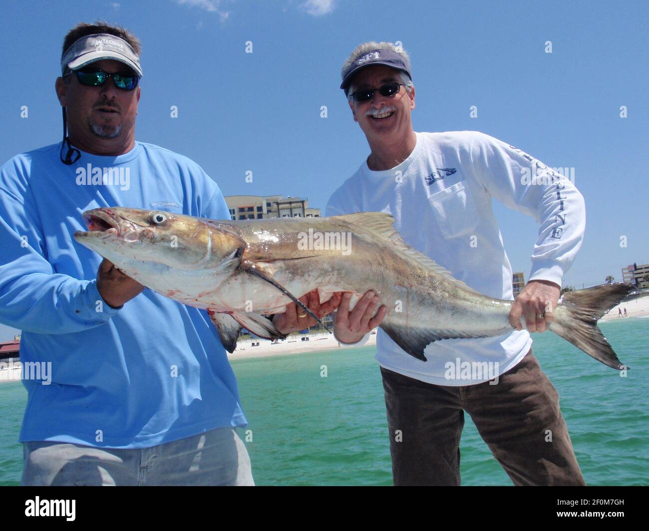 Captain Greg Burnett, left, and Ben Mostkoff, of Shoreline Foundation ...