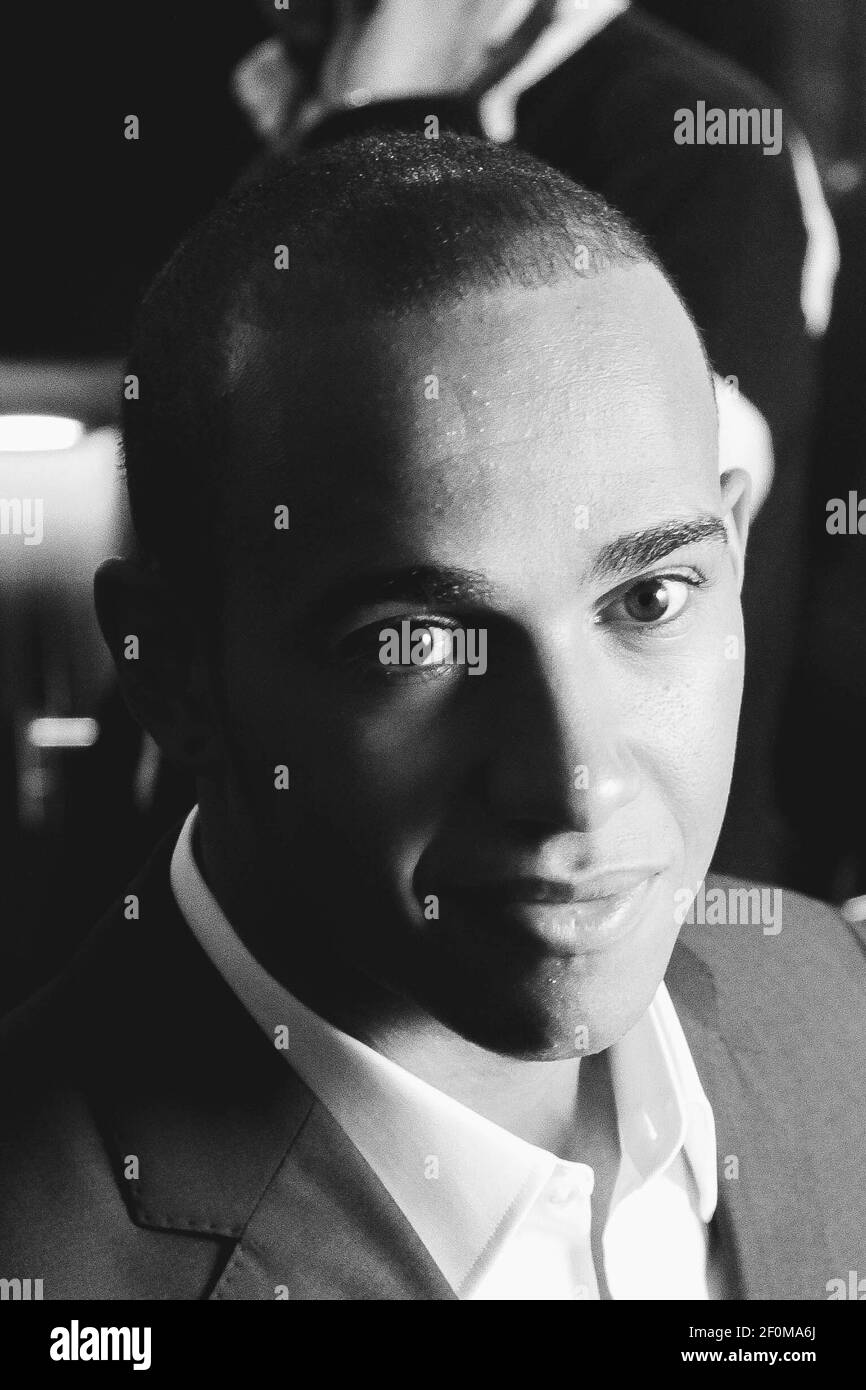 Young lewis hamilton Black and White Stock Photos & Images - Alamy