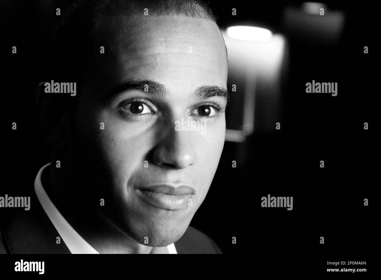 Young lewis hamilton Black and White Stock Photos & Images - Alamy