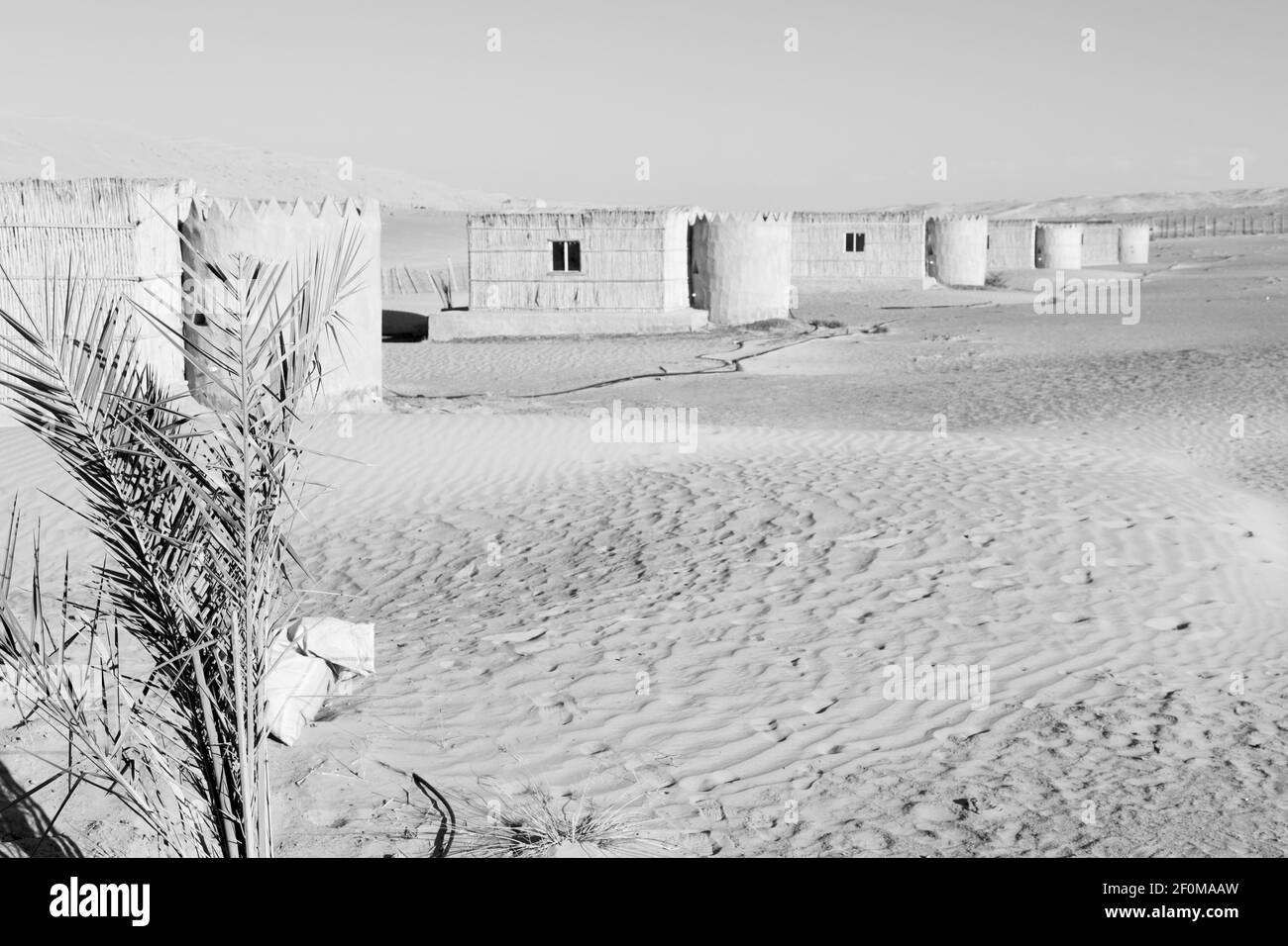 In oman old desert Stock Photo - Alamy