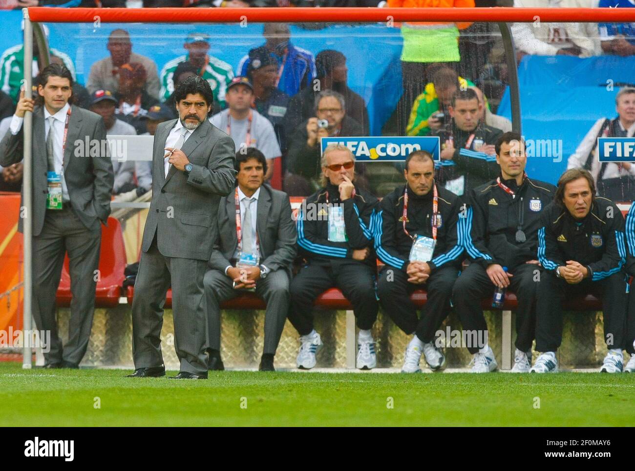 Diego Armando Maradona (Photo by PRESSINPHOTO Stock Photo - Alamy