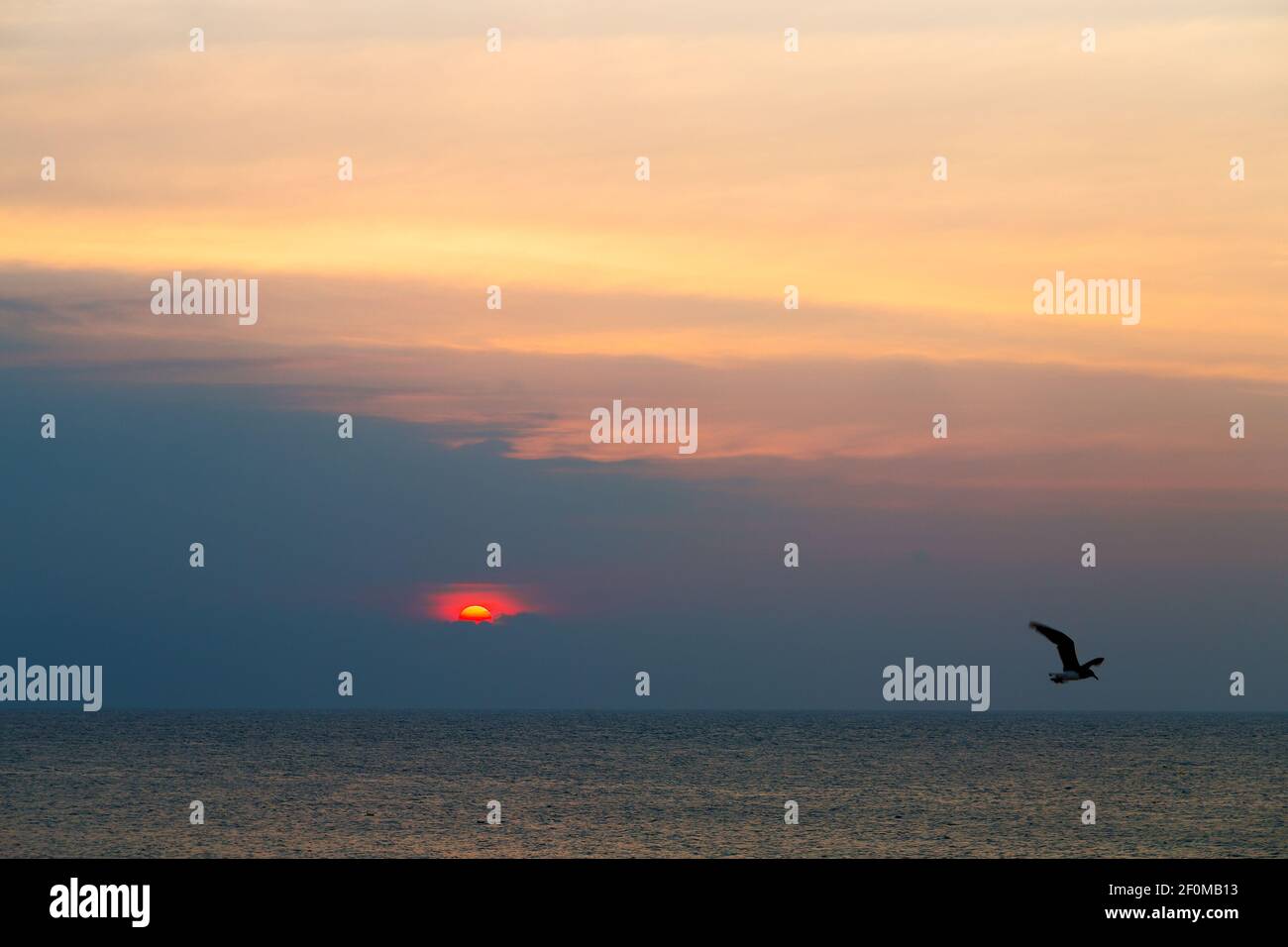 In oman sun falling down Stock Photo - Alamy