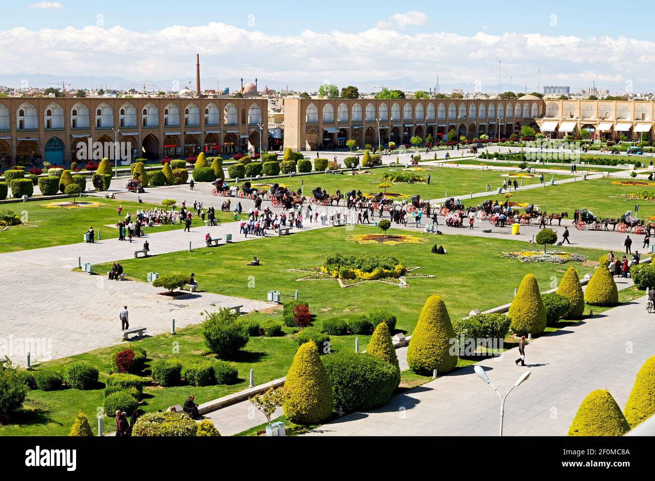In iran the old square Stock Photo - Alamy