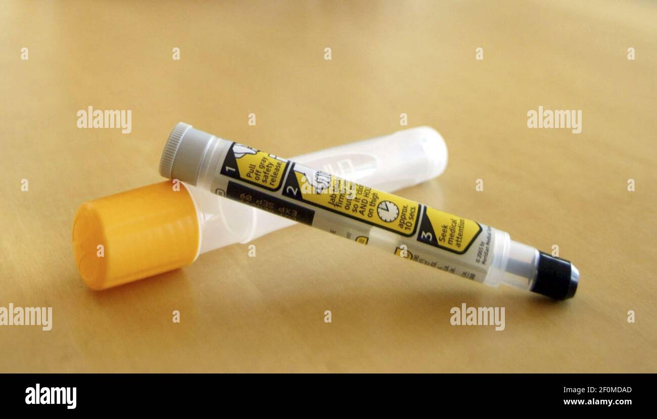 An EpiPen, used to treat anaphylactic shock. (Photo by Anda Chu/Bay ...