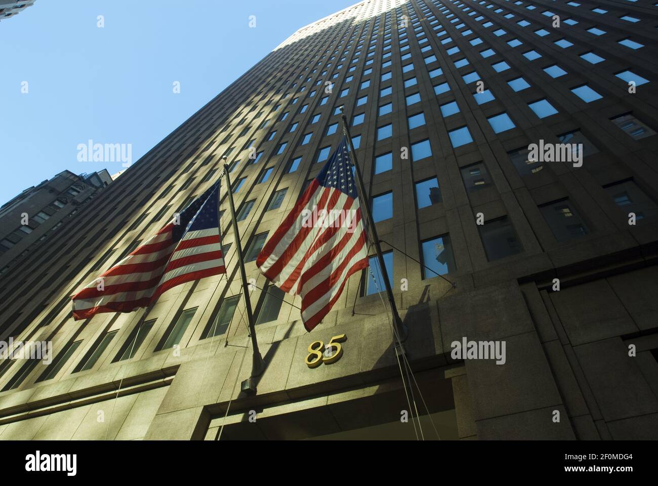 The Goldman Sachs brokerage firm world headquarters at 85 Broad Street ...