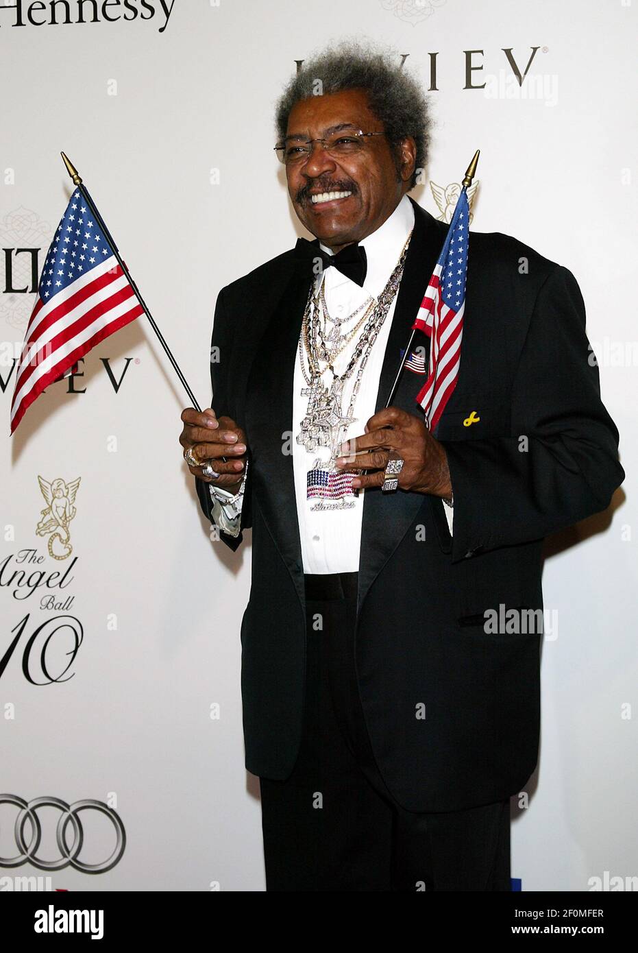 Don King arrives for the G&P Foundation 2007 Angel Ball at the Marriott ...