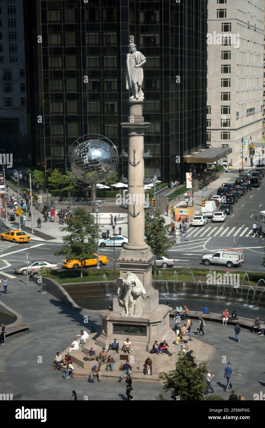 Columbus Circle in New York on Tuesday, September 23, 2008. New York ...