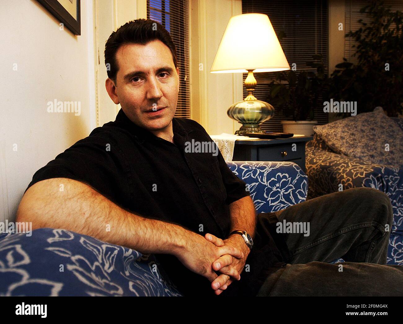 Tom Keevers, then 40, is shown at his home Aug. 18, 2003. Keevers was ...