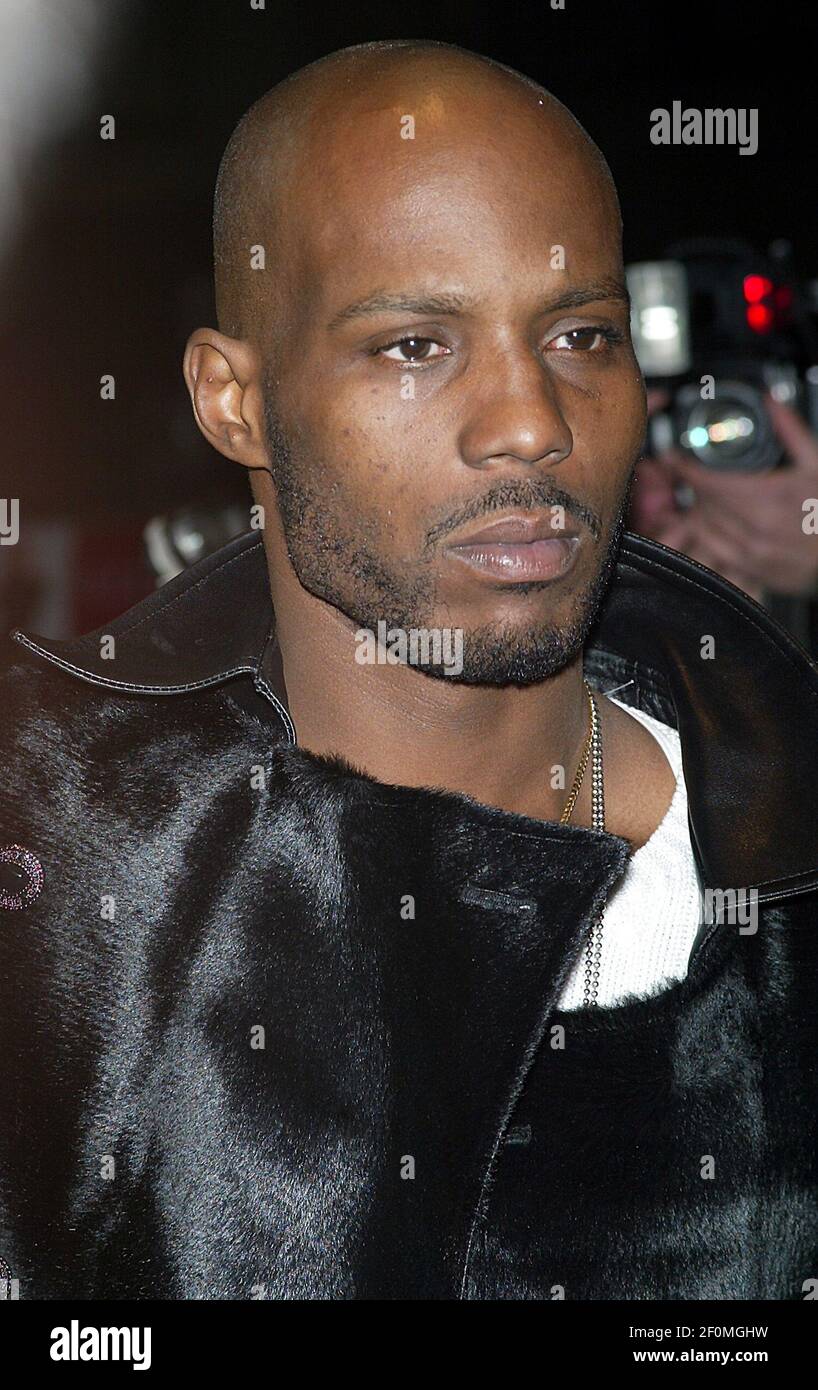 DMX poses for pictures at the premiere of his new movie "Never Die ...