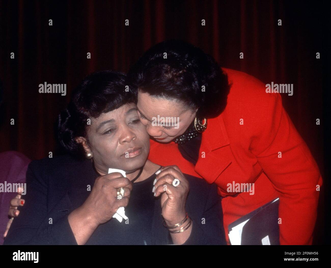 Betty Shabazz And Coretta Scott King