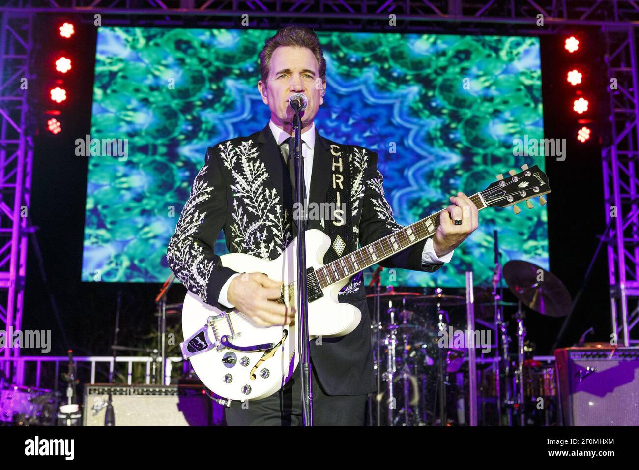 SAN FRANCISCO, CA - May 12 - Chris Isaak attends LymeAid 2018 on May ...