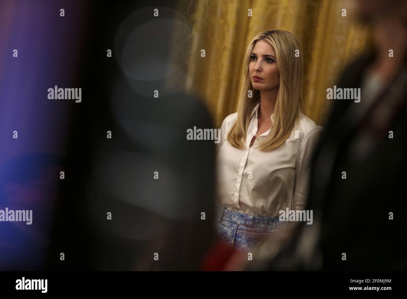 Ivanka Trump attends attends a Medal of Honor ceremony for 1st Lt ...