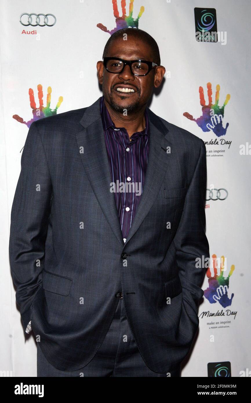 Forest Whitaker arrives for the Mandela Day Concert at Radio City Music ...