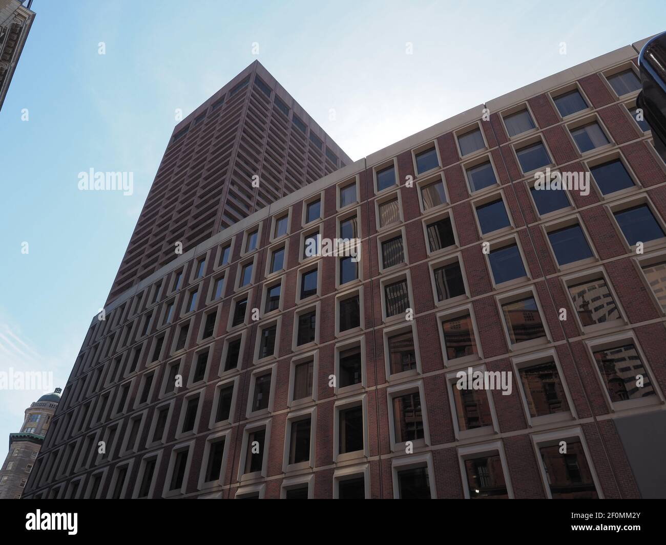 Image of the Center Plaza and One Beacon Street buildings in downtown ...