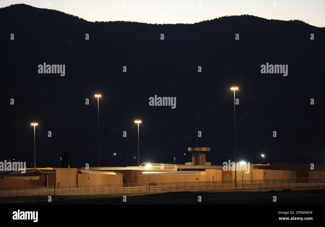 The Florence Federal Prison Complex in Florence, Colorado, shown on ...
