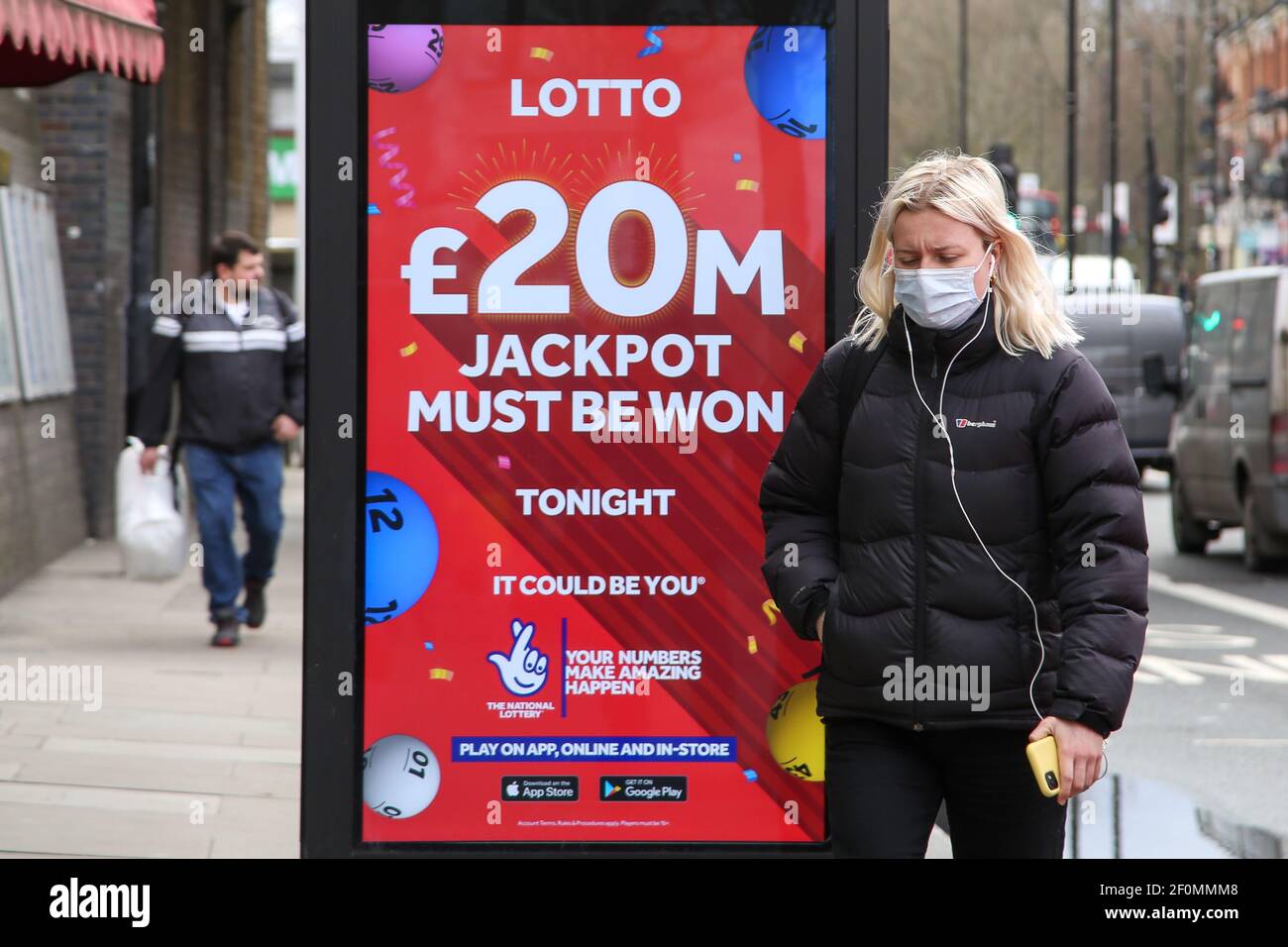 Lottery advert hi-res stock photography and images - Alamy